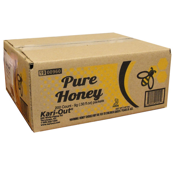 Pure Honey Packets 200 ct case