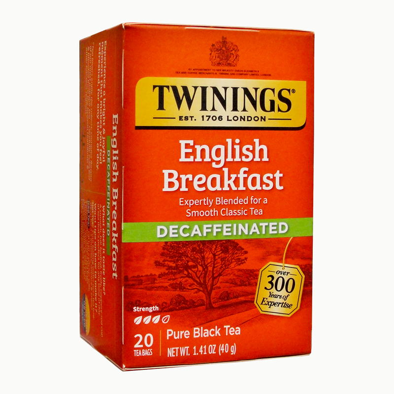 Twinings Decaffeinated English Breakfast Tea
