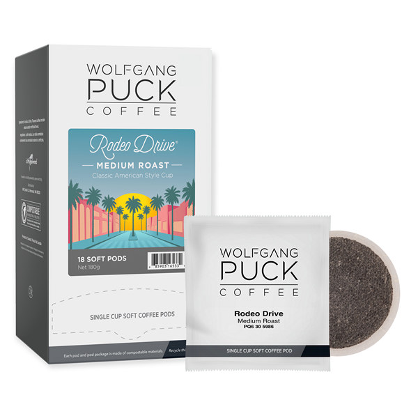 Wolfgang Puck | Rodeo Drive Pods | 18ct | Coffee House Express