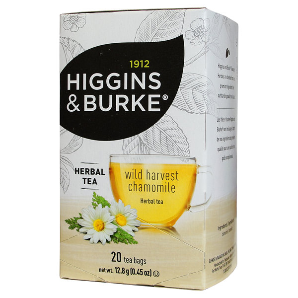 Higgins & Burke | Chamomile Tea | 20ct | Coffee House Express