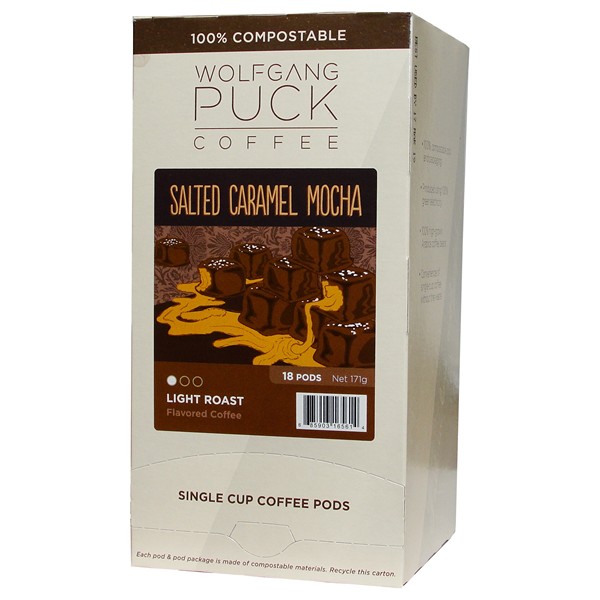 Wolfgang Puck Salted Caramel Mocha Coffee Pods